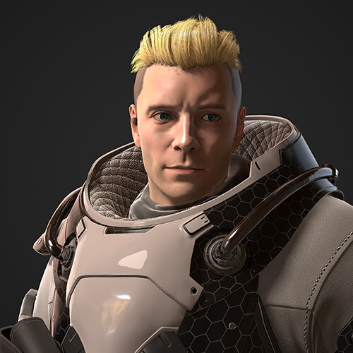 ArtStation - Cyborg Soldier