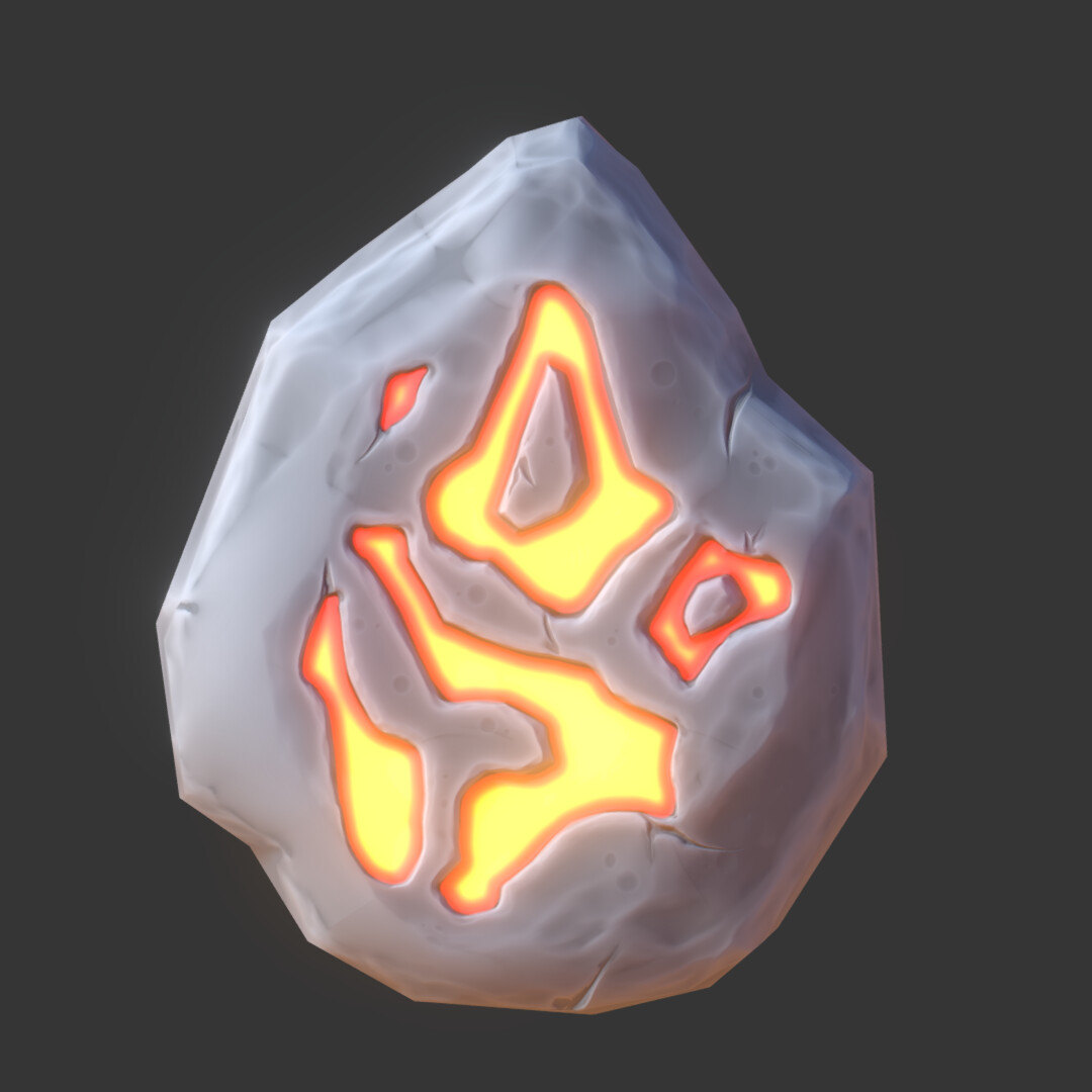 ArtStation - Stylized Rune Sculpt