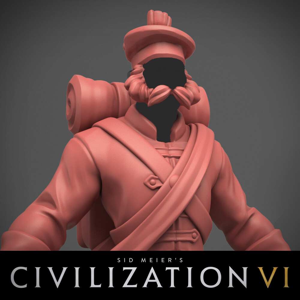 ArtStation - Highlander, Unit - Civilization 6