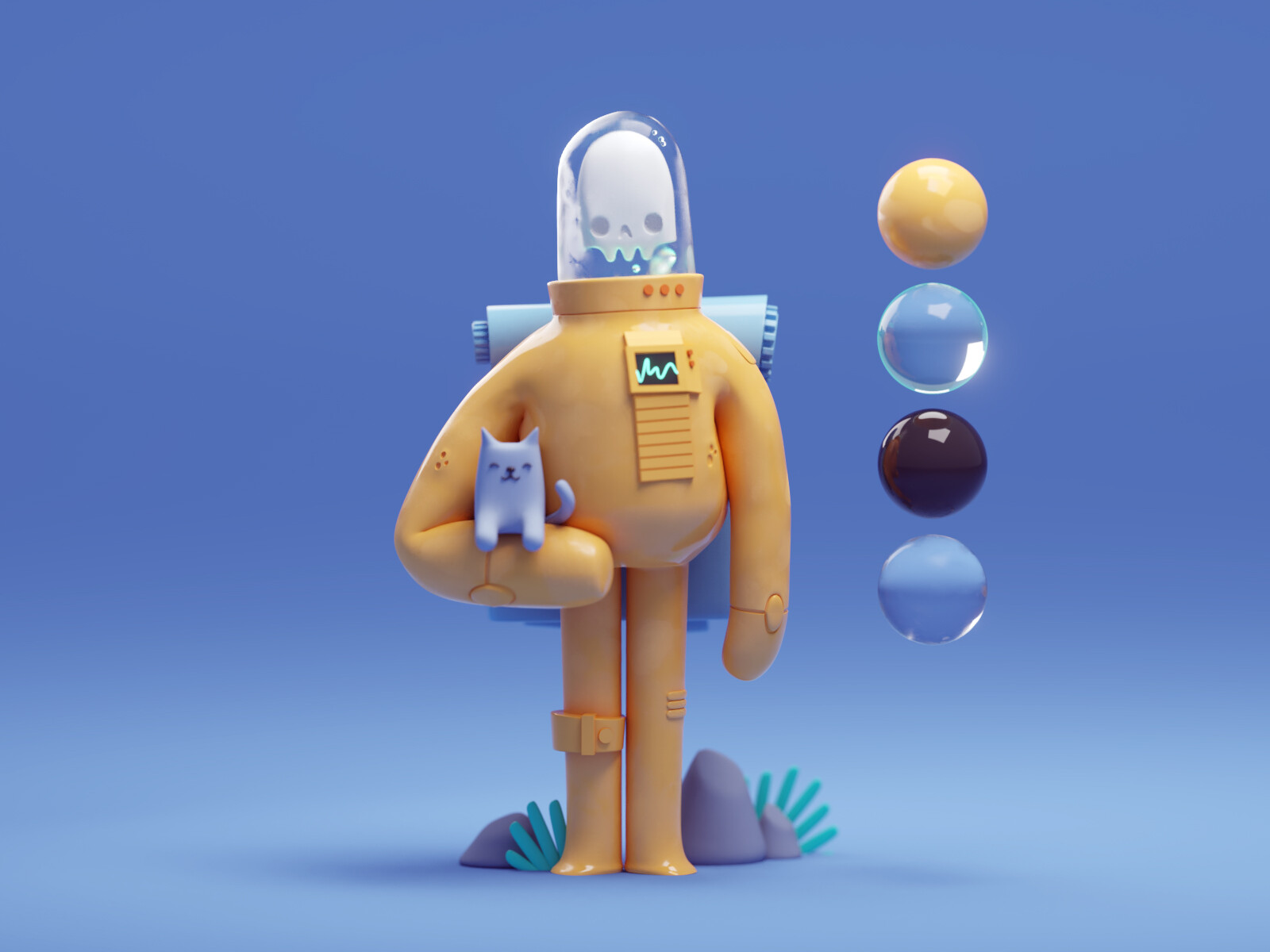 ArtStation - Space Skull