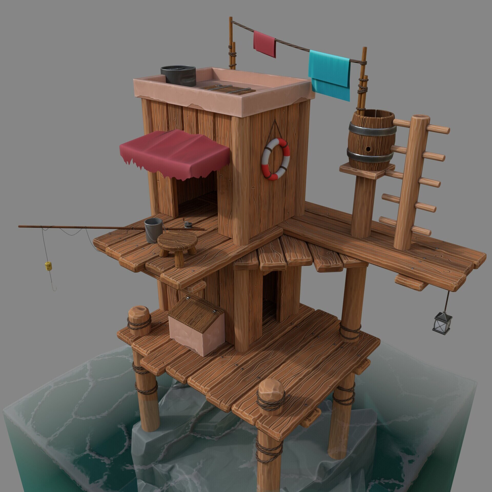 ArtStation - Stylised Diorama