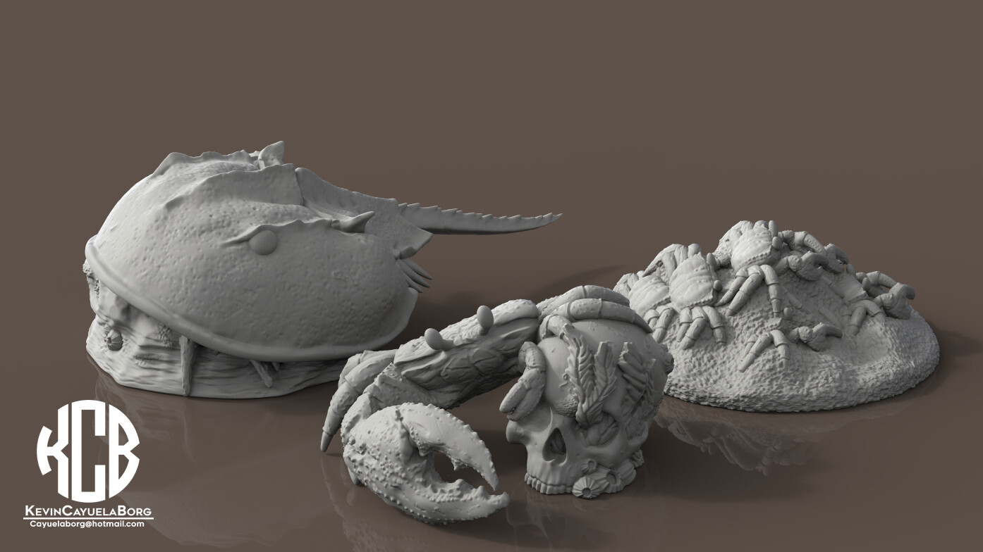 ArtStation - Pirates Crabs of the Eastern Sea miniatures 30mm