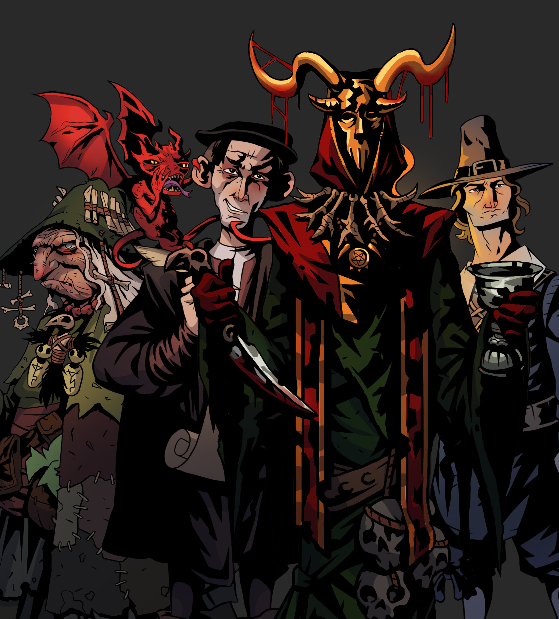 ArtStation - Unused Cult project characters