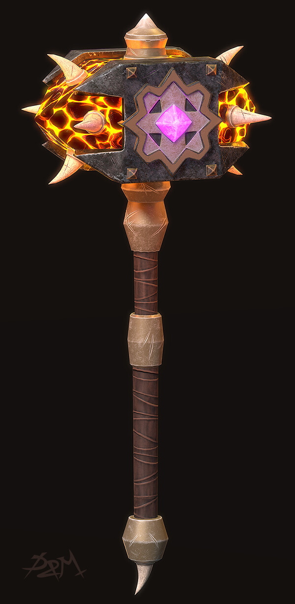 ArtStation - Barbarian Warrior weapon (Original Concept) - Part 2