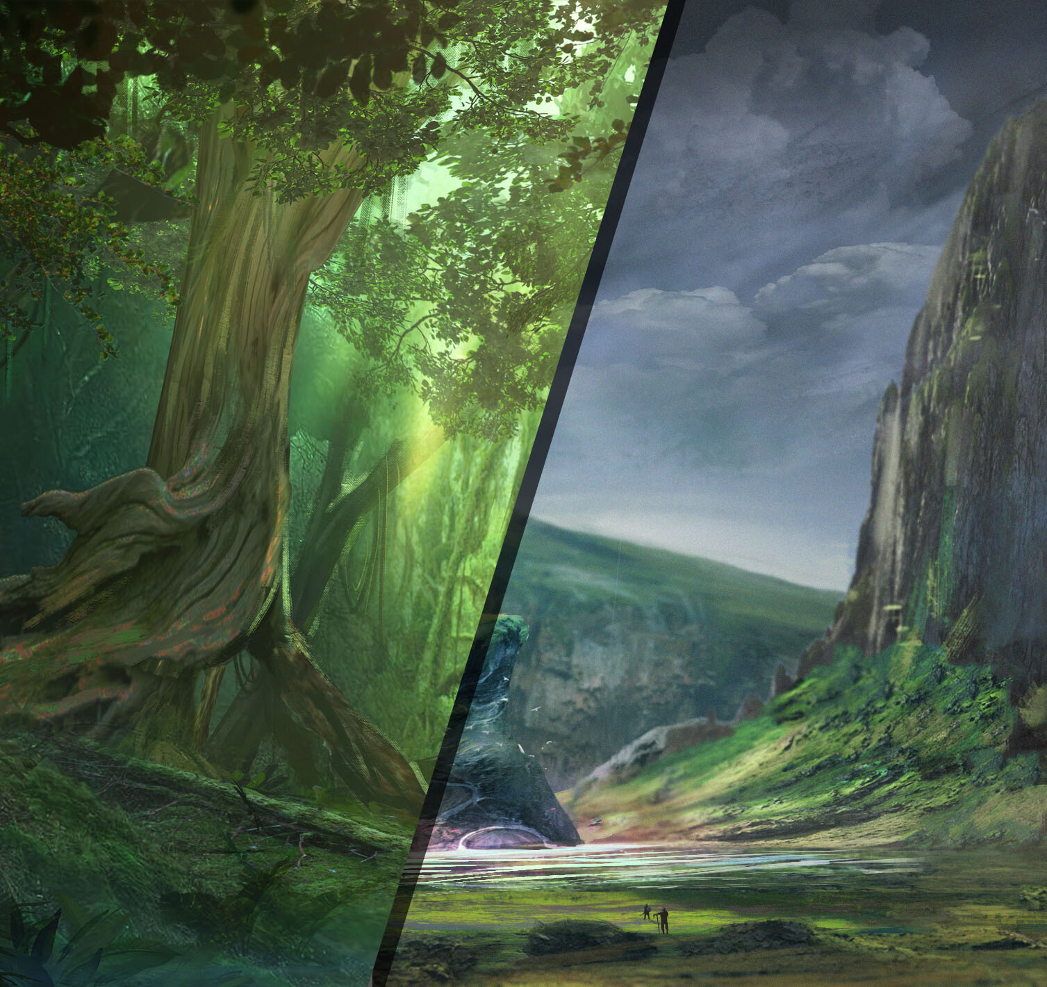 ArtStation - Matte paint