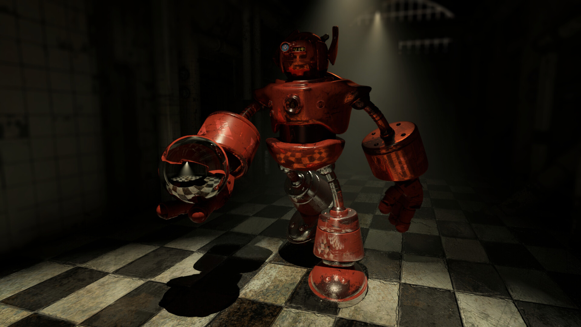 ArtStation - The red robot