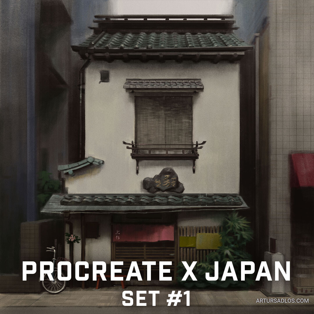 ArtStation - Japan X Procreate | Set 1
