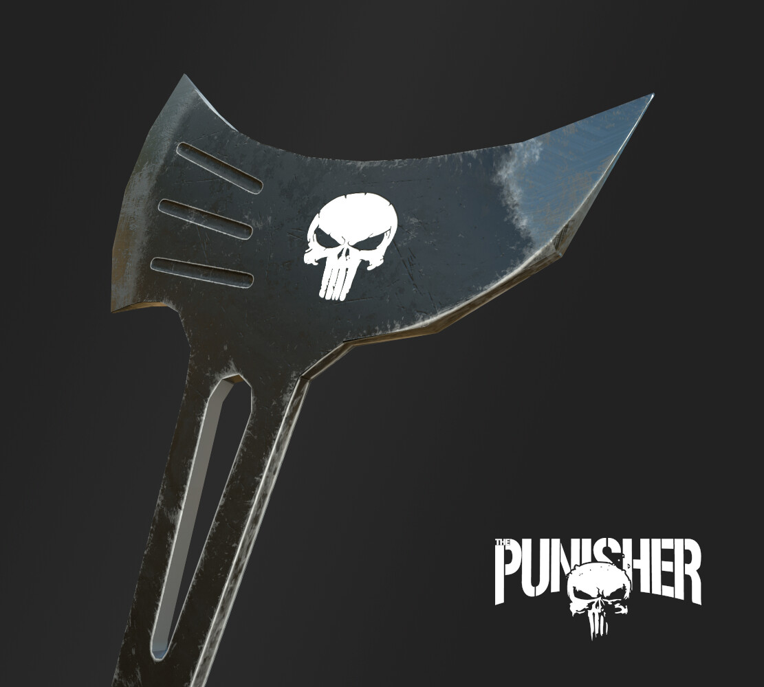 ArtStation - The Punisher Hammer