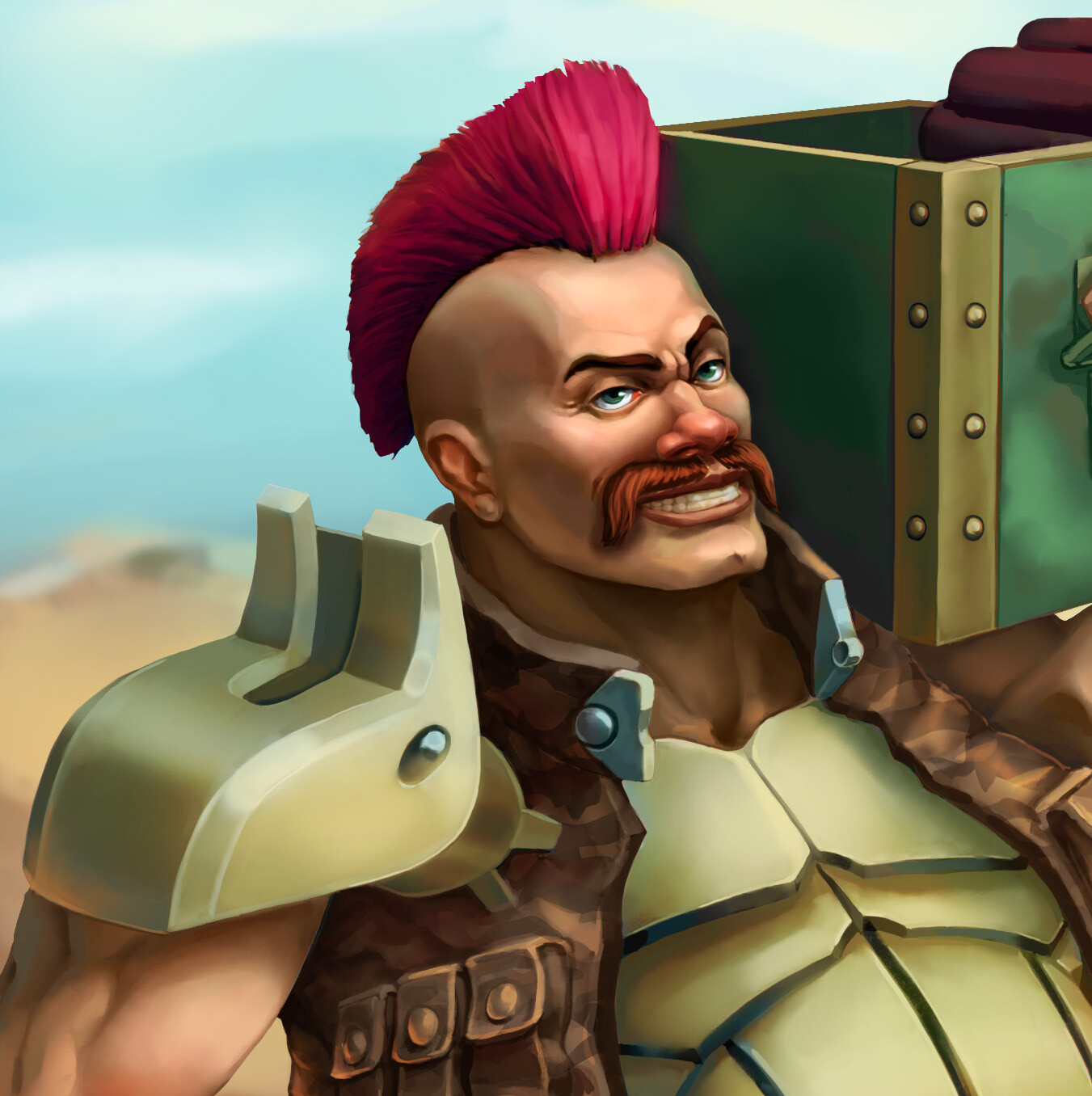 ArtStation - Hank the Tank