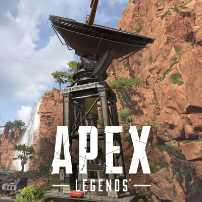 ArtStation - Apex Legends - Kings Canyon - Relay Satellite base