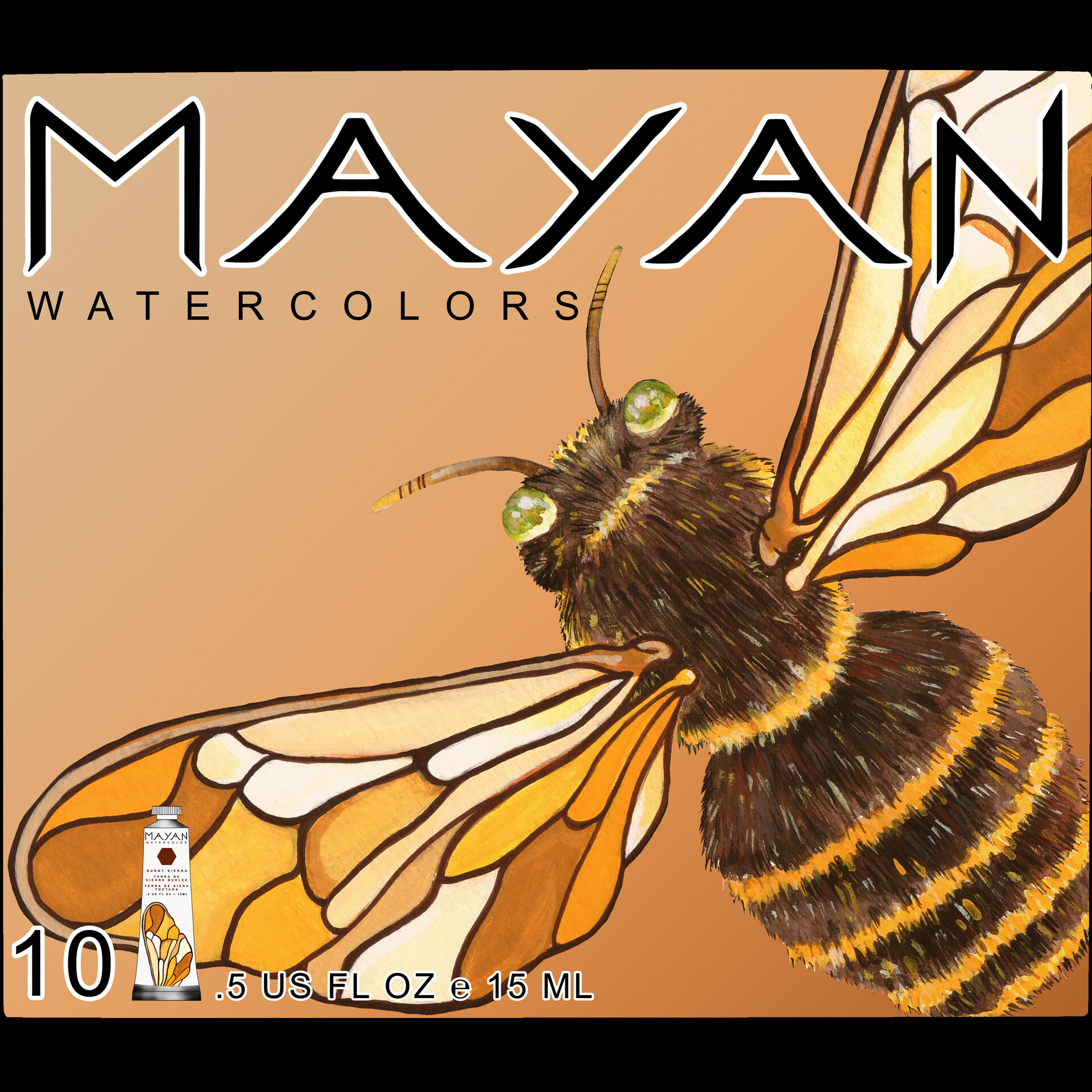 ArtStation - Mayan Watercolors (Product Design/Packaging)