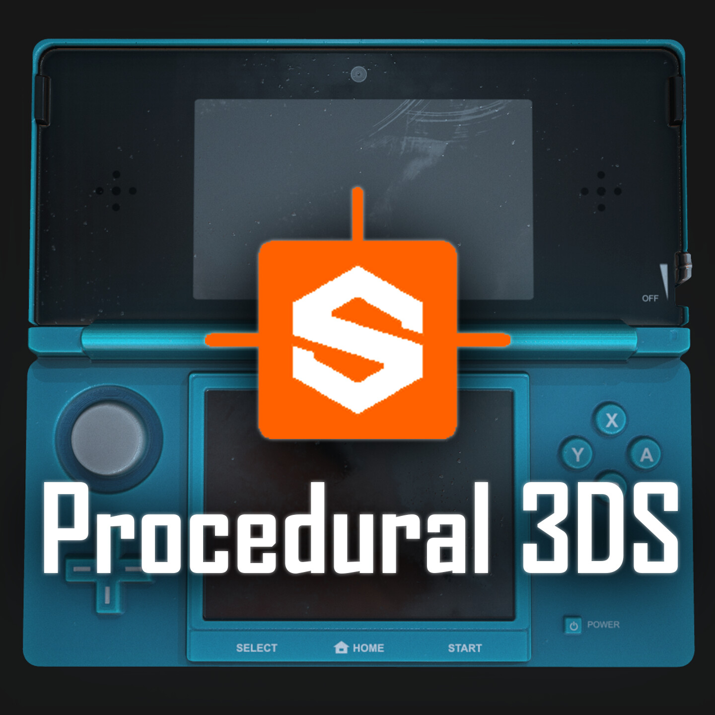 ArtStation - Procedural Nintendo 3DS - Substance Designer