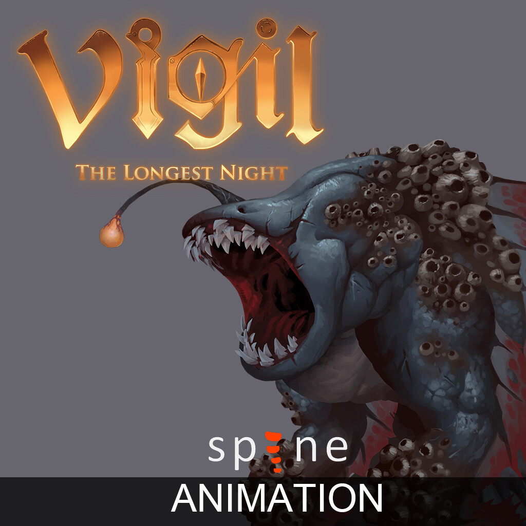 ArtStation - Fishman (Saltwater) - Animation of Vigil: The Longest Night