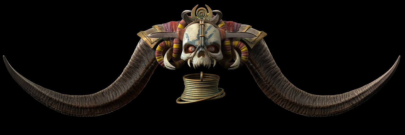 ArtStation - Witch Doctor Render test