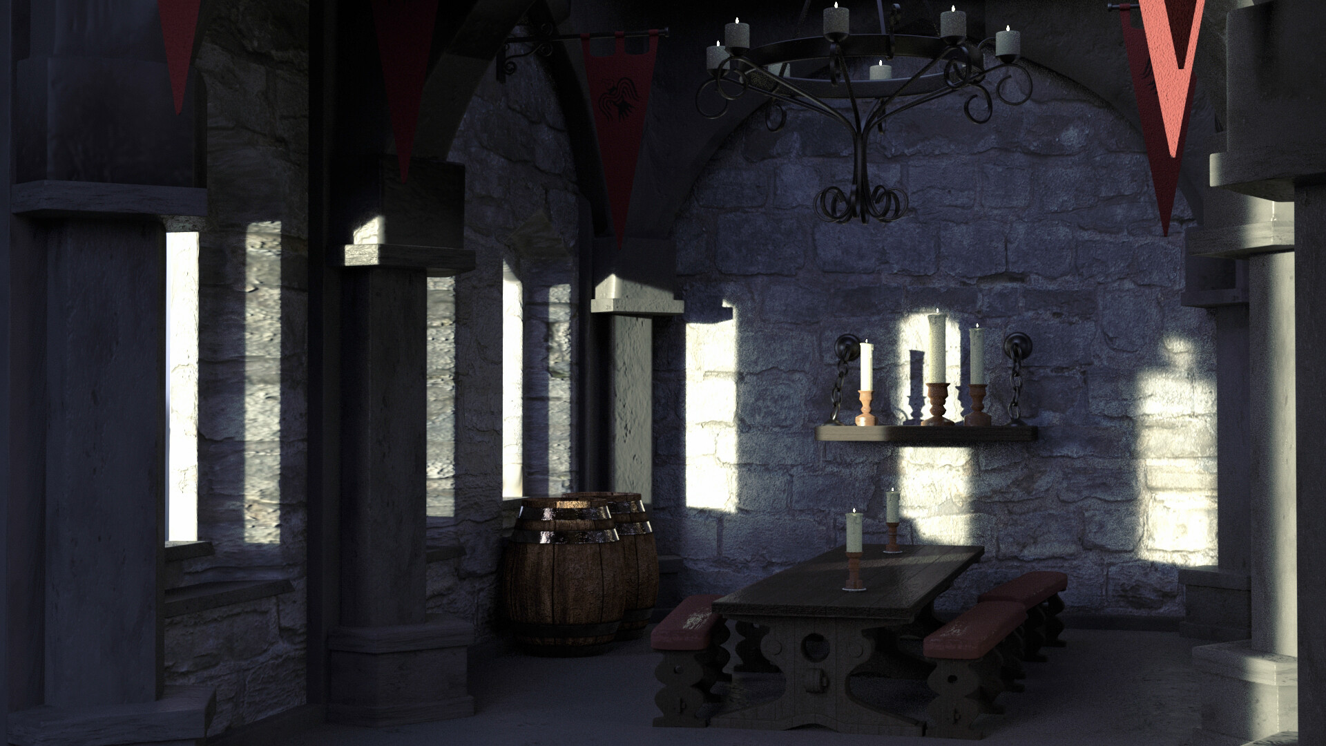 ArtStation - Castle interior
