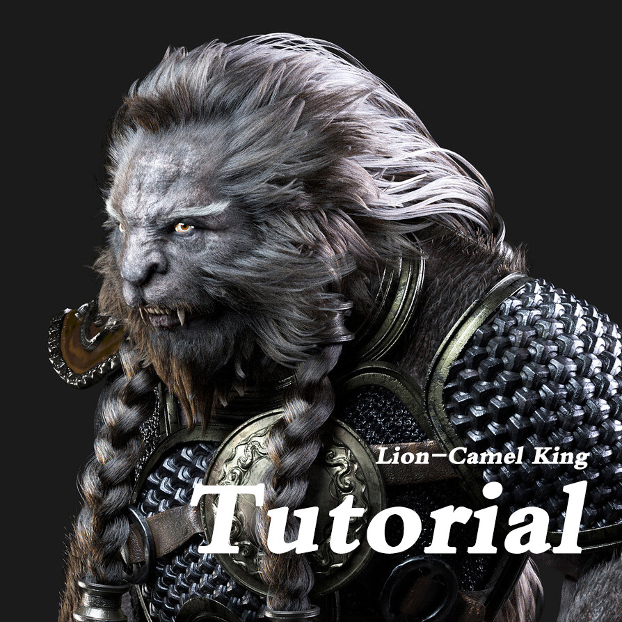 ArtStation - Lion-Camel King