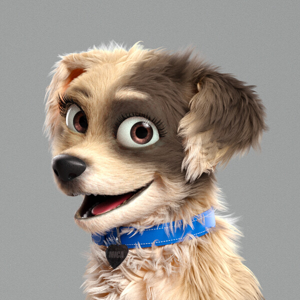 ArtStation - 'Mica' Character