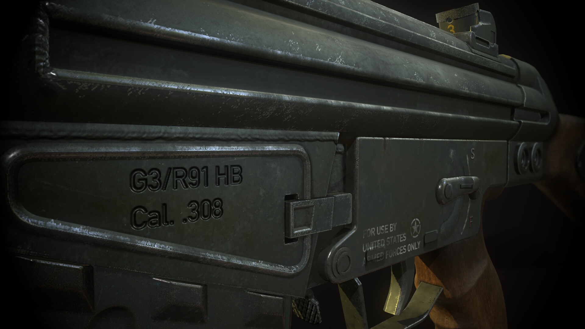 ArtStation - G3/R91 Assault Rifle, Martin Hay