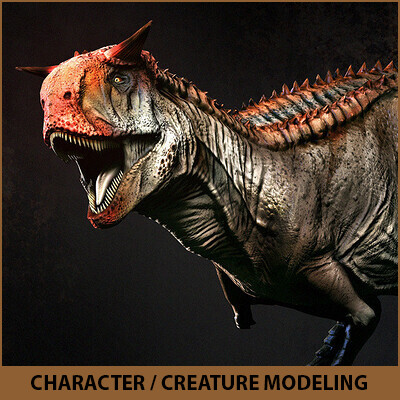 ArtStation - Kevin Bryant | Primal Carnage Carnotaurus