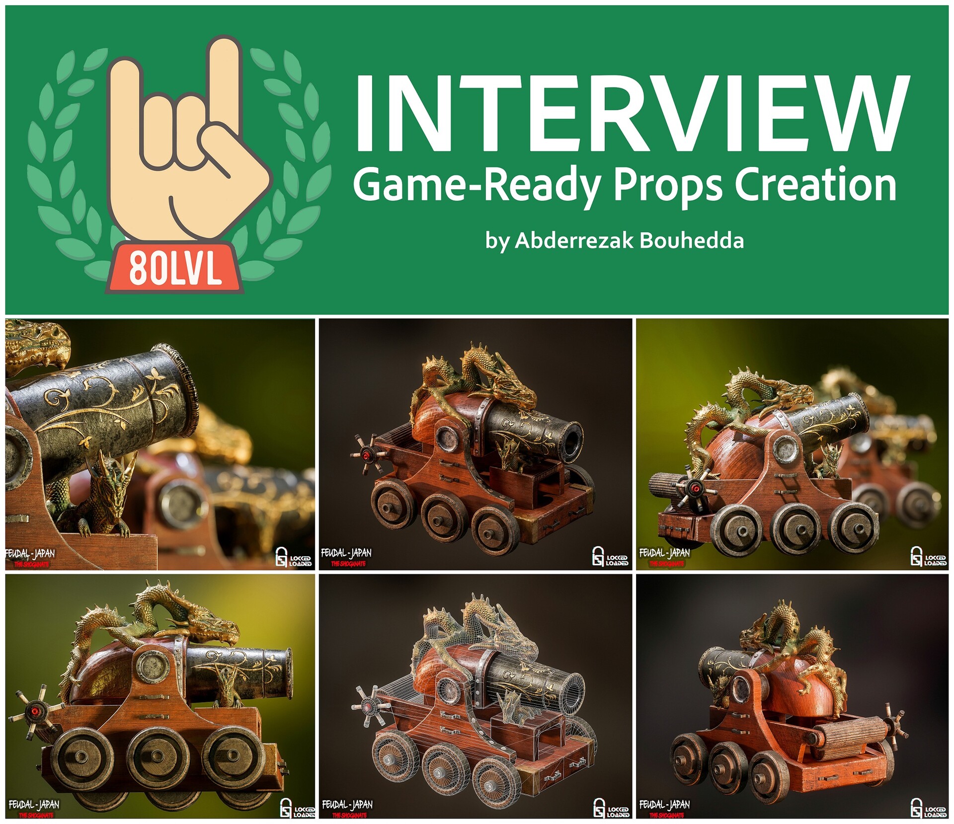 ArtStation - 80.LV - Game-Ready Props Creation