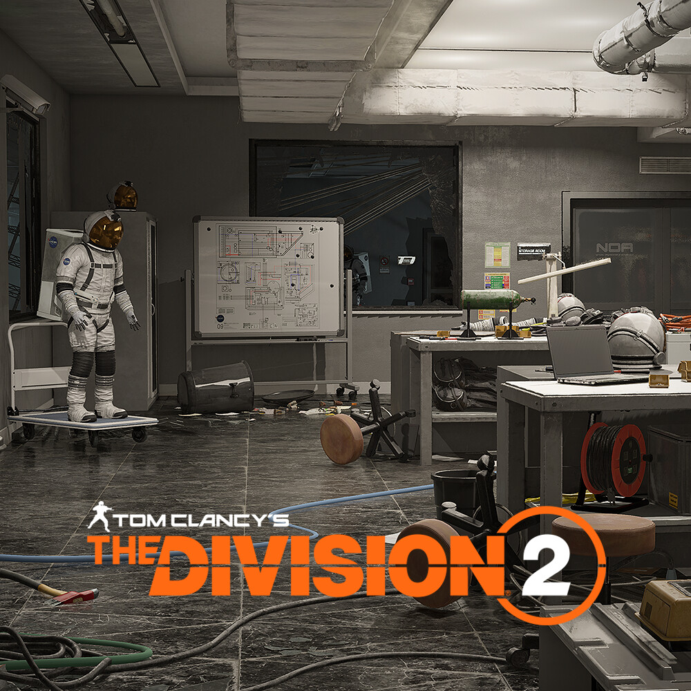 ArtStation - Misc - Space Administration HQ - Tom Clancy's The Division2