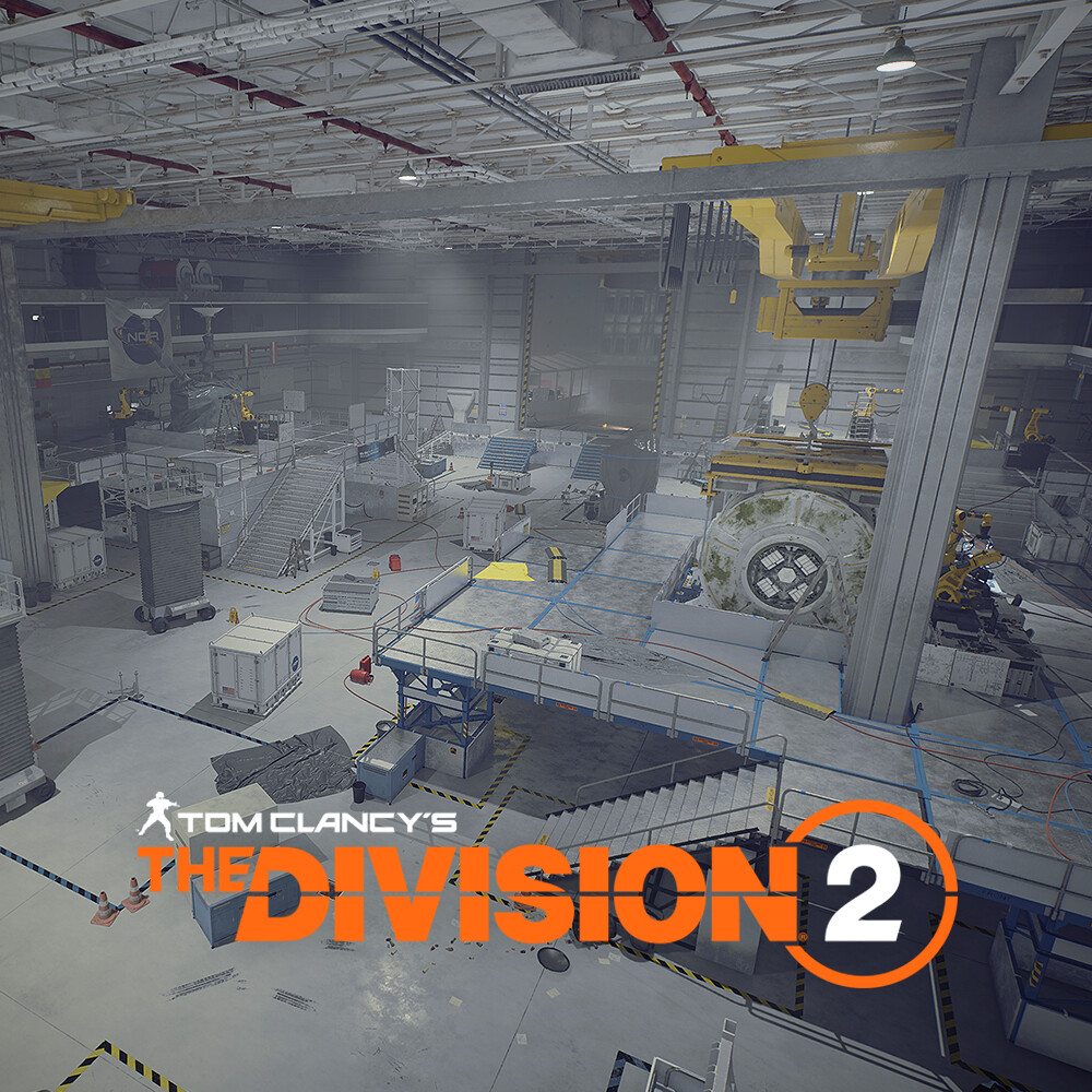 ArtStation - R&D - Space Administration HQ - Tom Clancy's The Division2