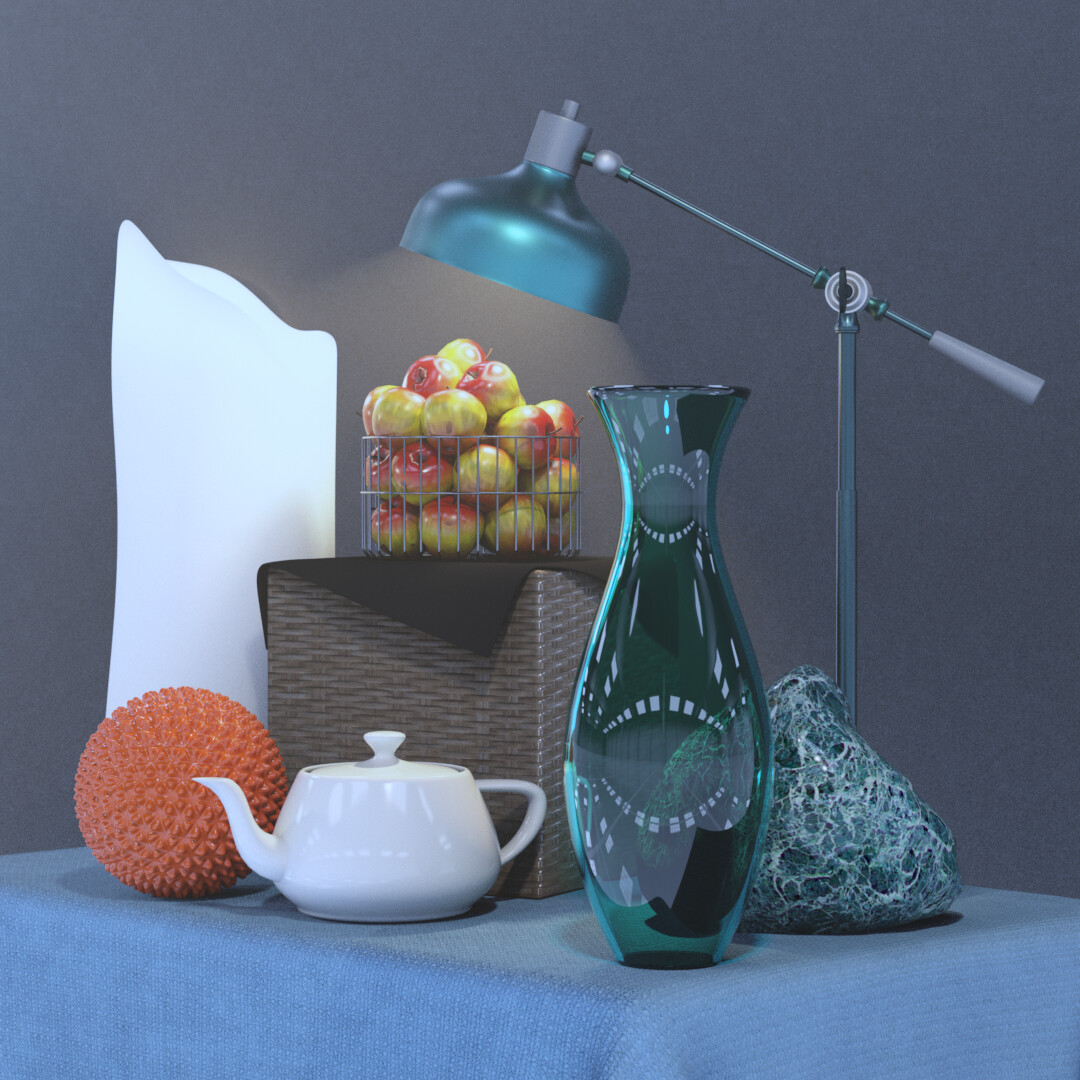 ArtStation - Still Life (3DS Max tutorial result)