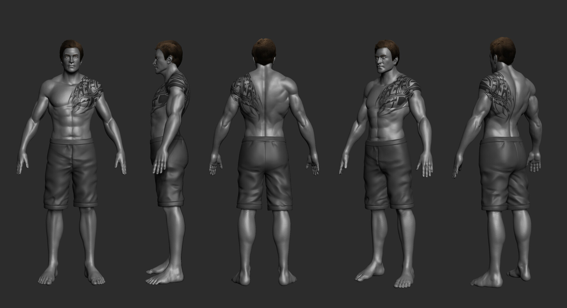 ArtStation - Study Of Male Anatomy