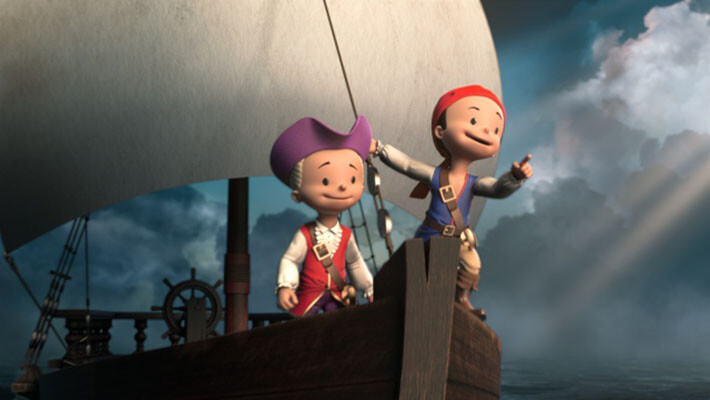 ArtStation - FX & Compositing: Little Luke and Lucy