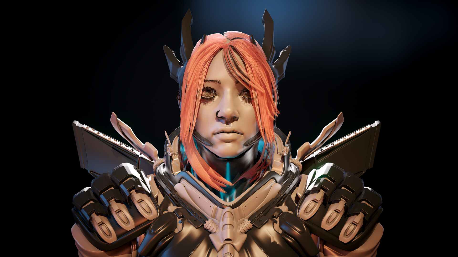 ArtStation - Cyborg Valkyrie v2.0 - Remaster Concept