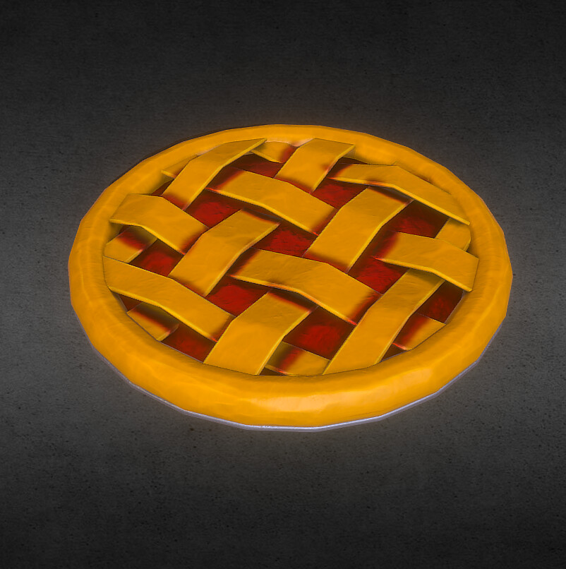 ArtStation - Stylized pie