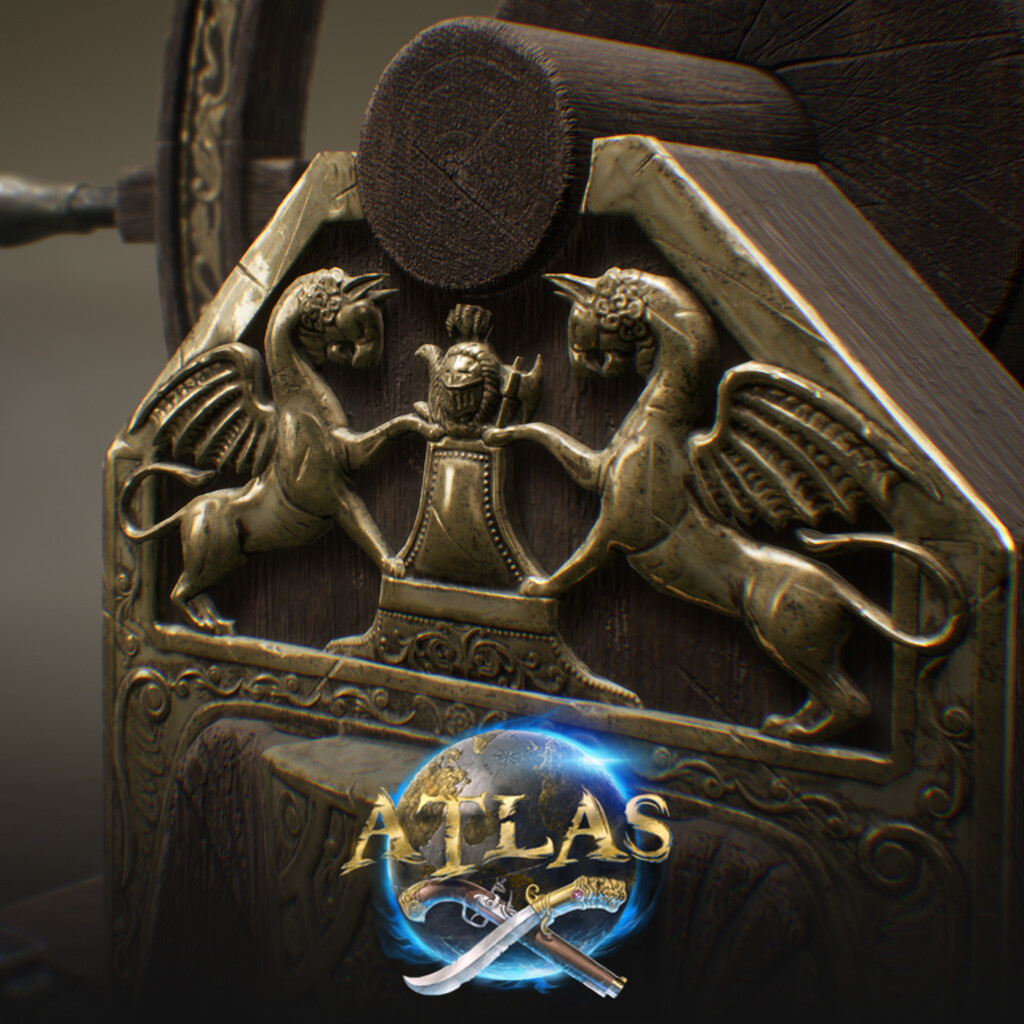 ArtStation - Game Asset - Atlas - Steering wheel