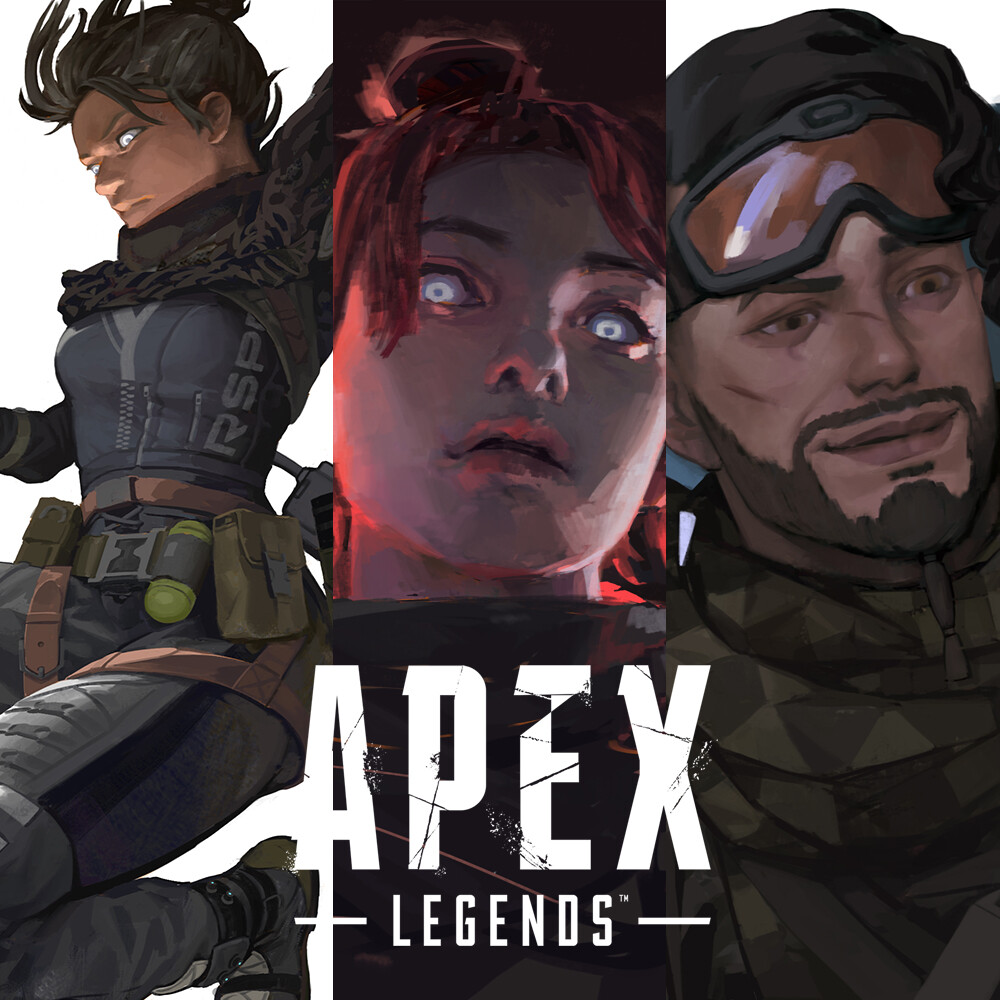ArtStation - Apex Legends opening cinematic illustrations and designs