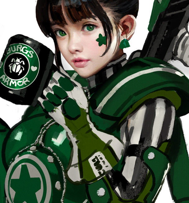 ArtStation - Bugs armor design.