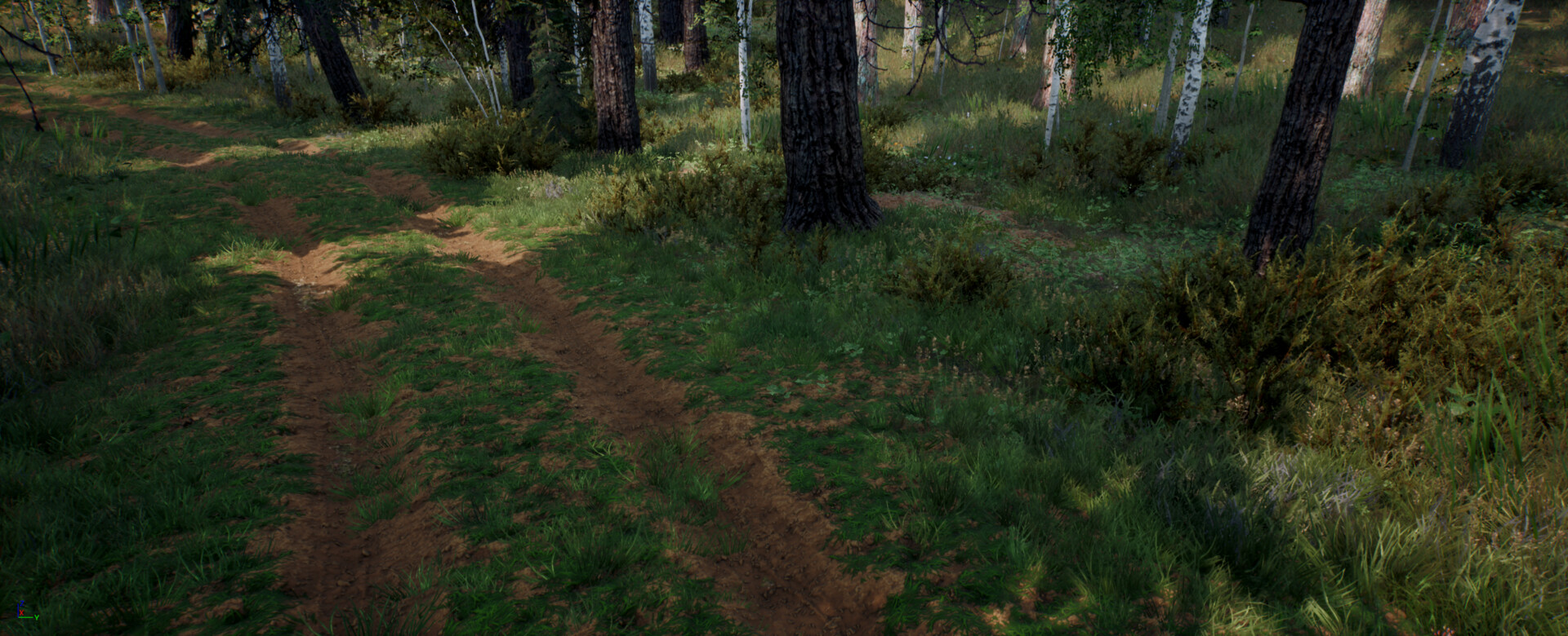 ArtStation - Forest Road