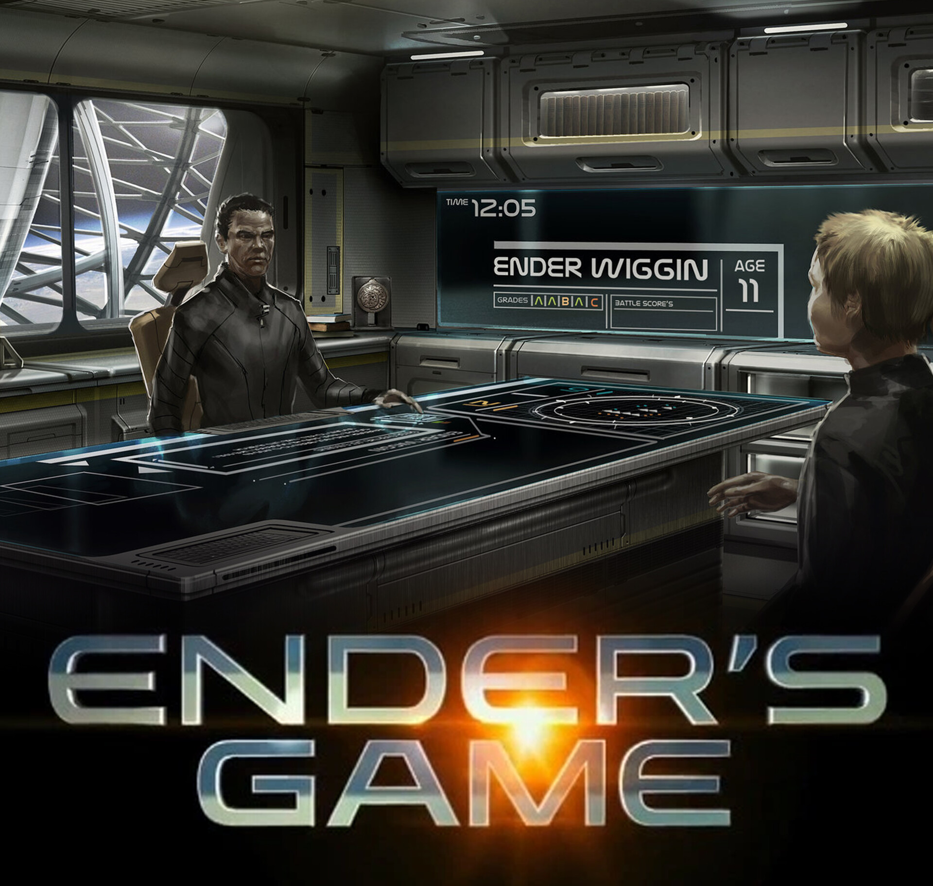 ArtStation - Ender's Game - Graff's office