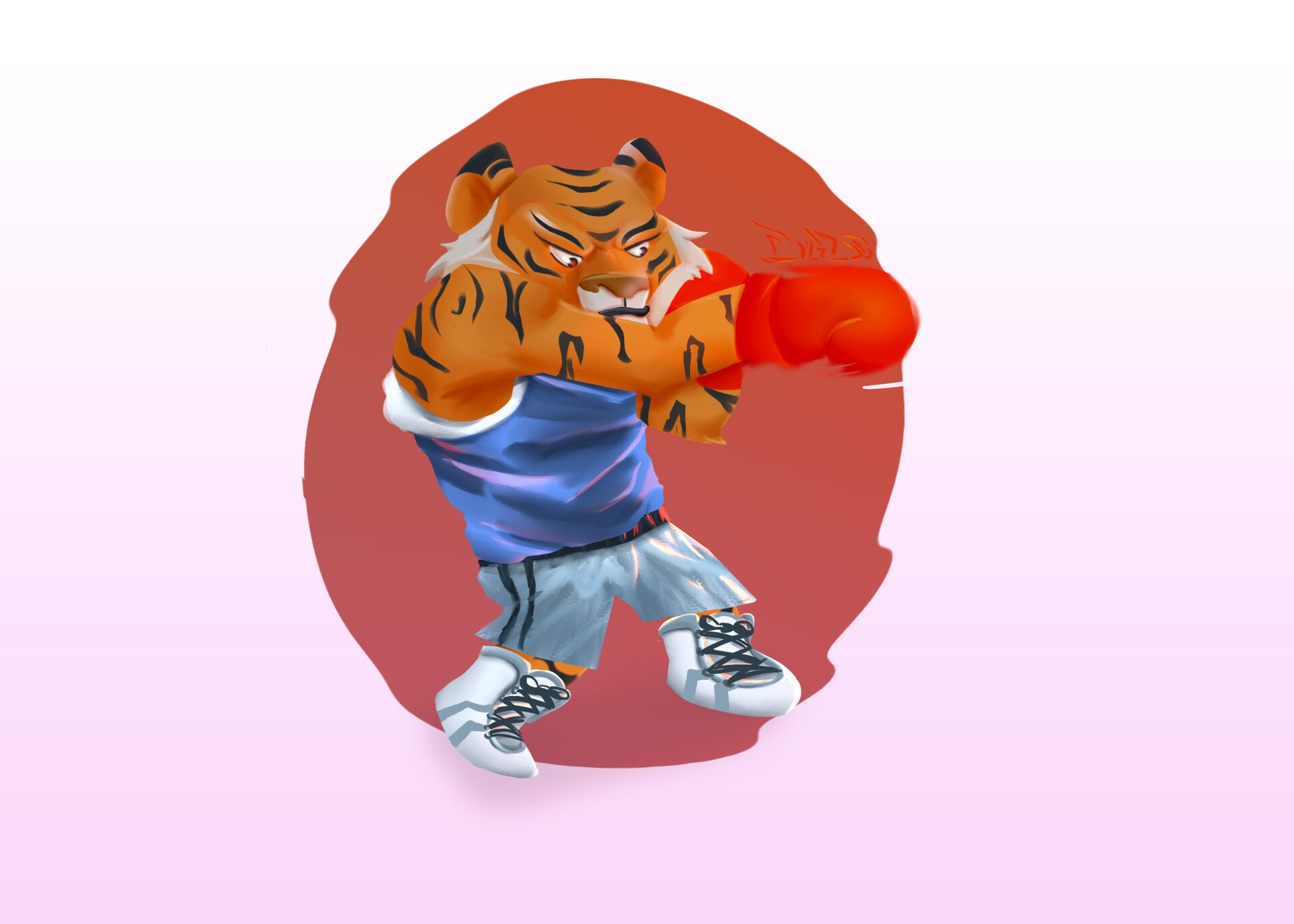 ArtStation - boxing animals