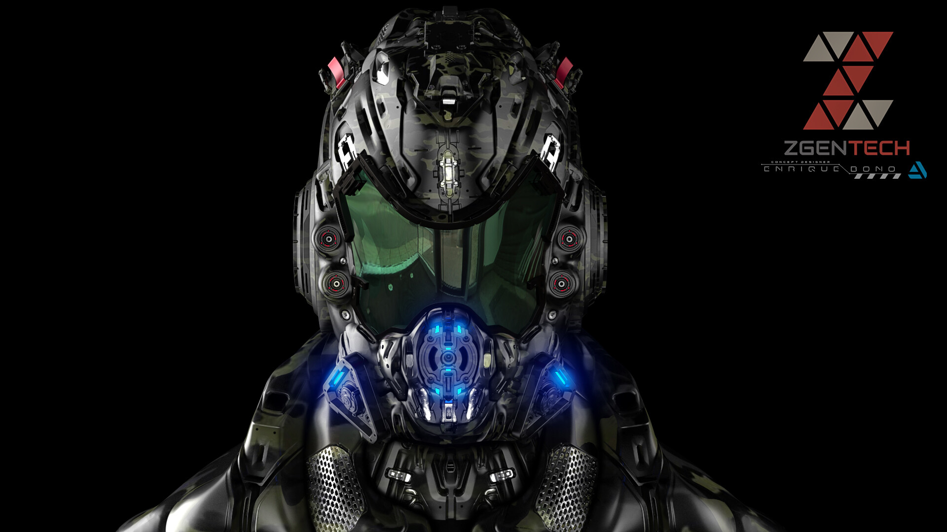 ArtStation - Helmet Concept