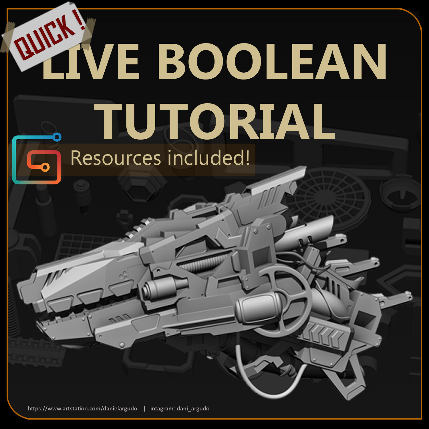 ArtStation - Live Boolean tutorial