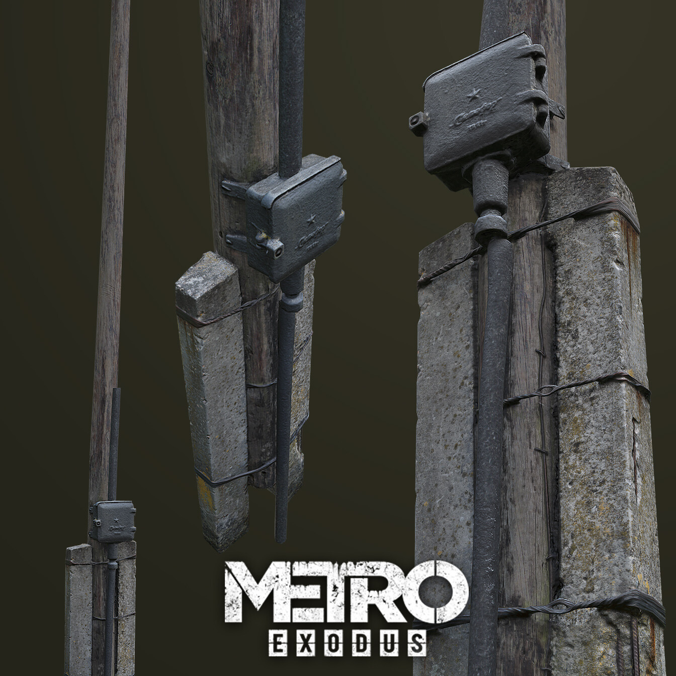 ArtStation - METRO EXODUS Pillars