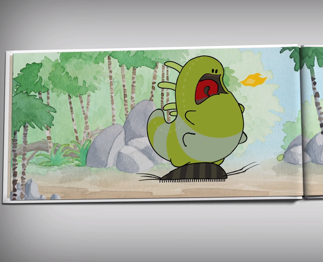 ArtStation - L'histoire du méchant dragon