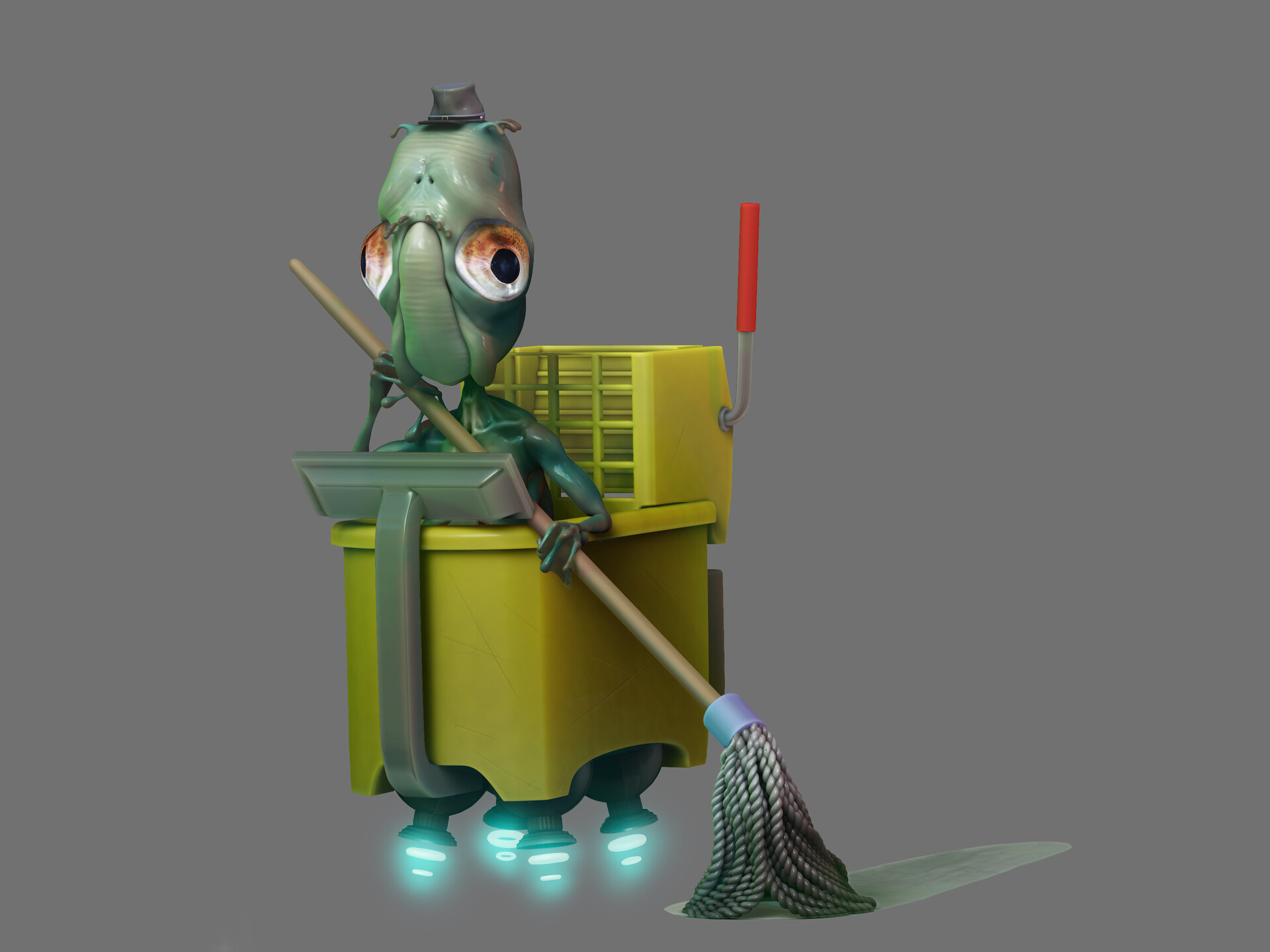 ArtStation - AJ (Alien Janitor)