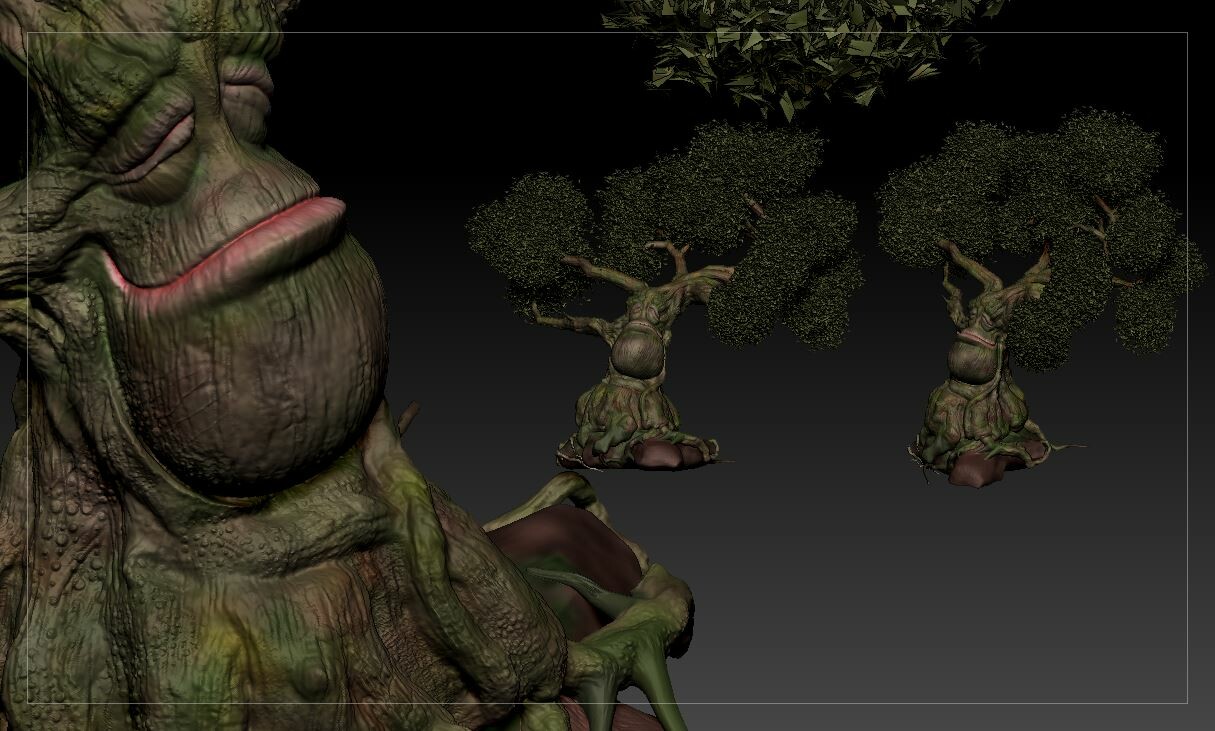 ArtStation - Enchanted tree