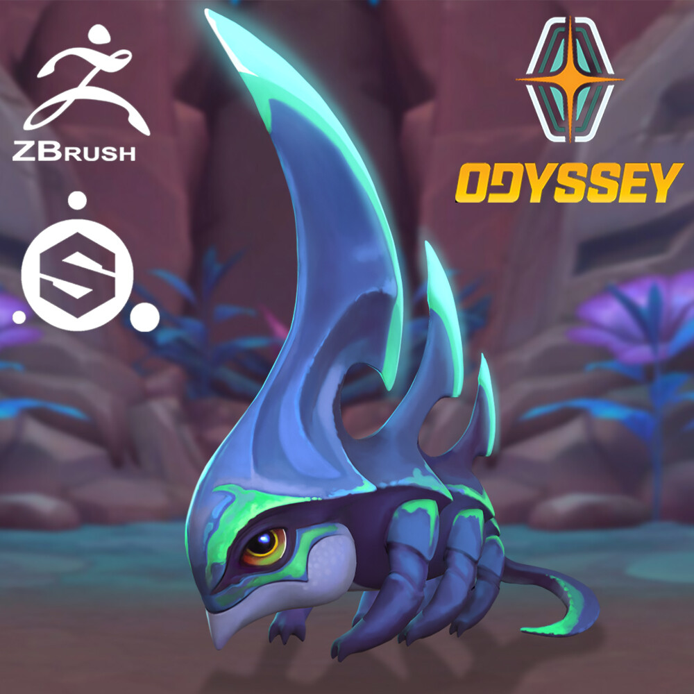 ArtStation - Odyssey Lizard Fanart - League of Legends