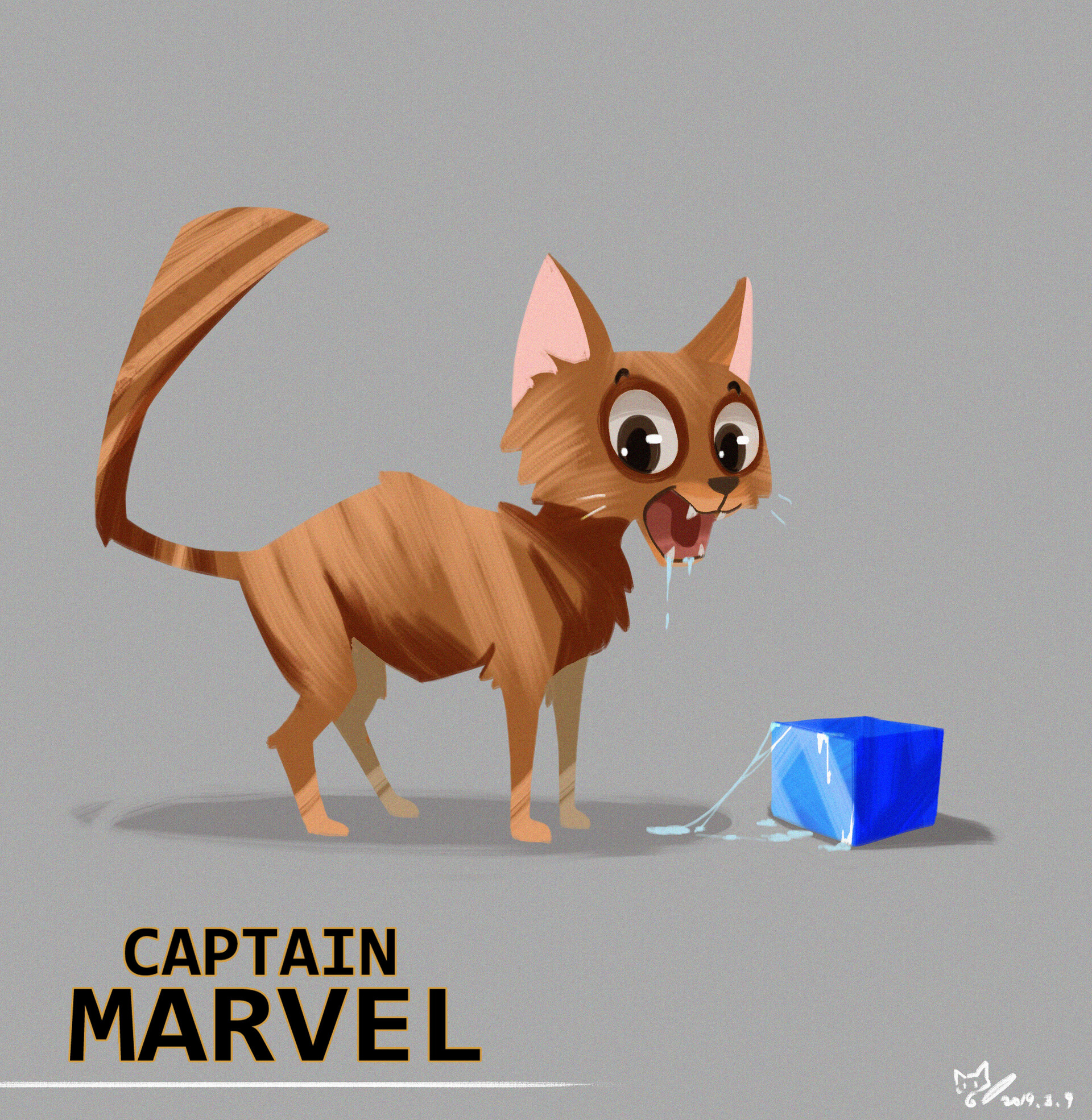 ArtStation - Captain Marvel