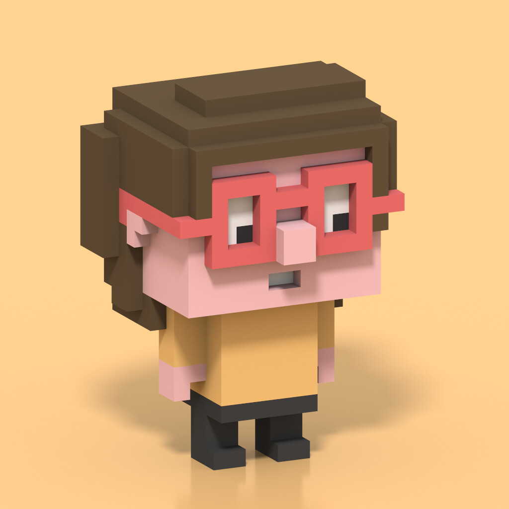 ArtStation - Cute Cubbix Characters