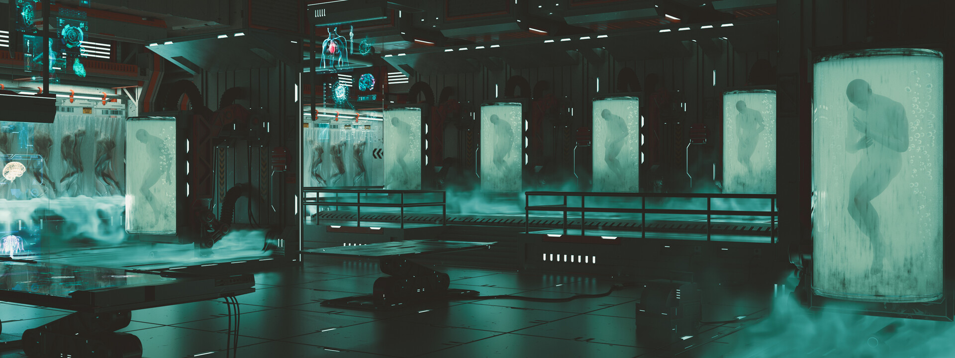 ArtStation - Creating A Si-fi Environment - Bio Lab