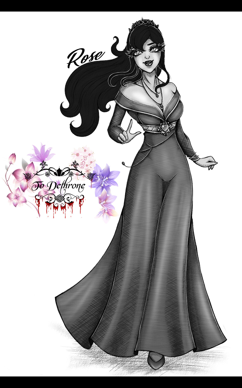 ArtStation - Princess Rose- Concept Sketch