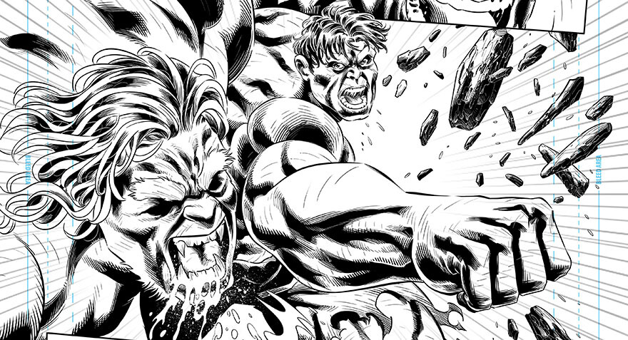 ArtStation - Hulk Sample Pages_2019