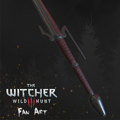 ArtStation - The Witcher 3 Eredin Sword Fan Art